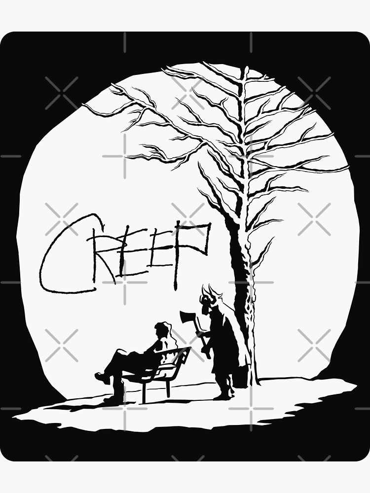 "Creep movie" Sticker for Sale by LapinMagnetik | Redbubble