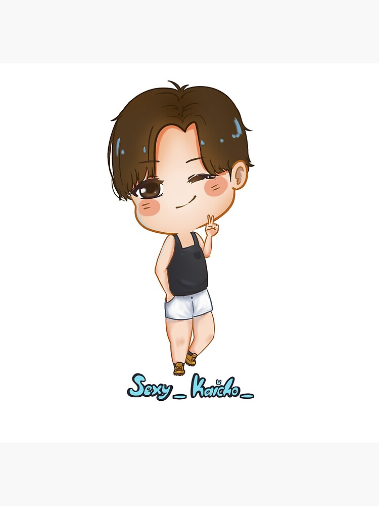 "Kai Cho Chibi" Sticker by boggleboy321 | Redbubble