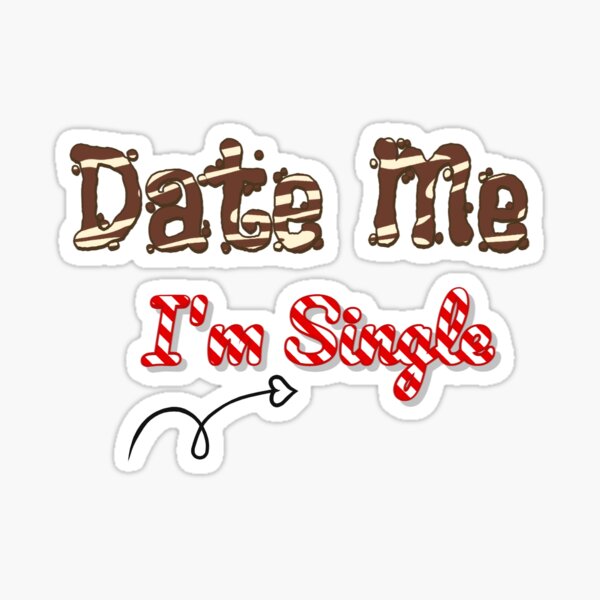 "Text artwork for single men. Good for T-Shirt designs " Sticker by ...