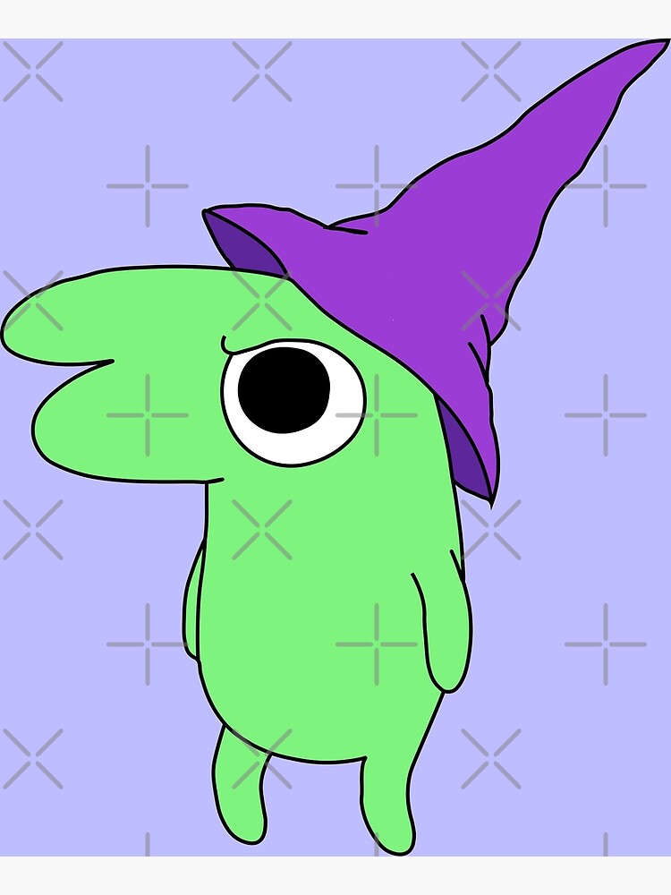 "Angry Glep from Smiling Friends" Poster by aniajames9 | Redbubble