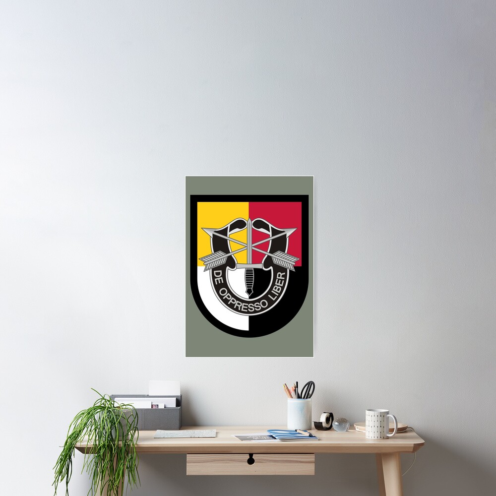 "3rd Special Forces Group (United States)" Poster by wordwidesymbols ...
