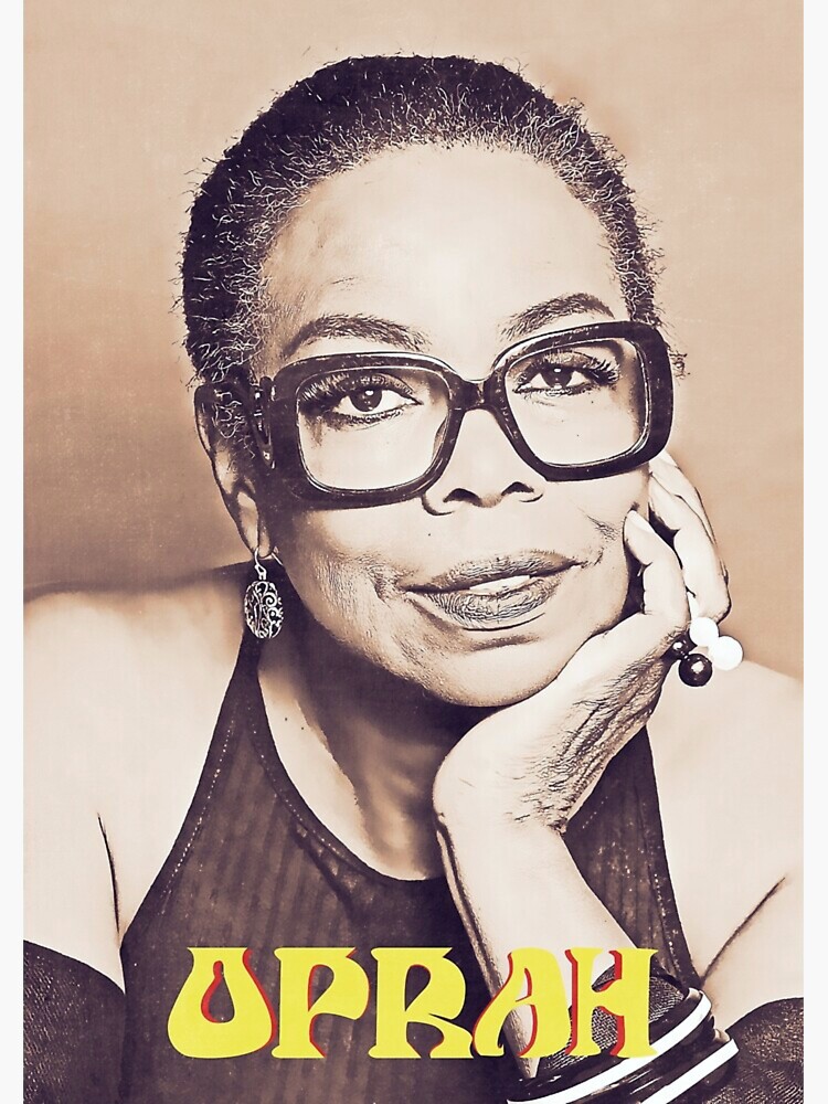 "Oprah Winfrey Retro Portrait" Sticker for Sale by vontedachhh | Redbubble