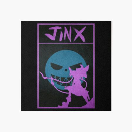 "Jinx Arcane Tarot Card - Arcane Scene Fan Art " Art Board Print by ...