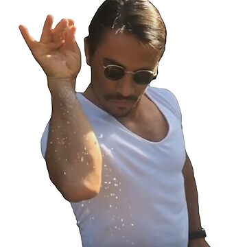 "SALT BAE!" Sticker for Sale by jenkii | Redbubble