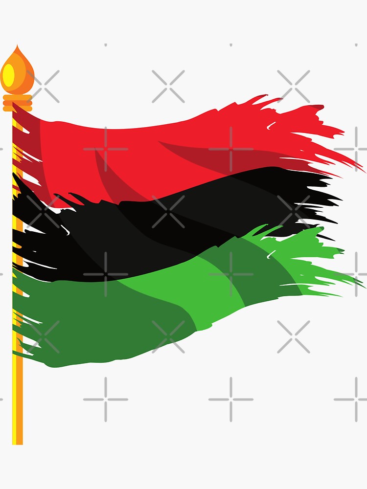 " Pan-African Flag" Sticker for Sale by ibrahim104 | Redbubble