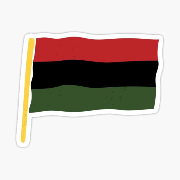 " Pan-African Flag" Sticker by ibrahim104 | Redbubble