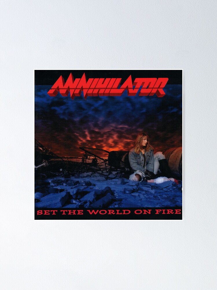 "World on Fire" Poster by MichaelIowa | Redbubble