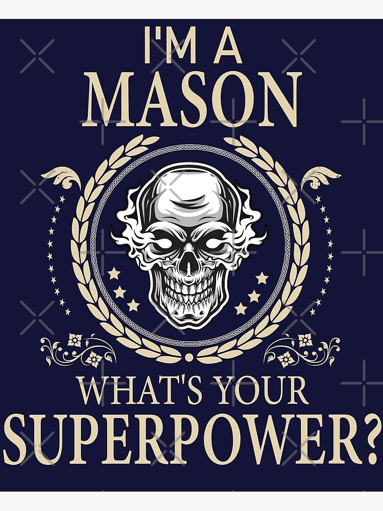 "Funny Mason Awesome Cool" Poster by Hhppppp | Redbubble