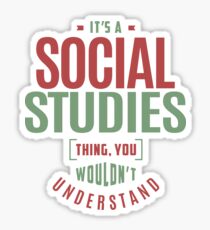 Social Studies Stickers | Redbubble
