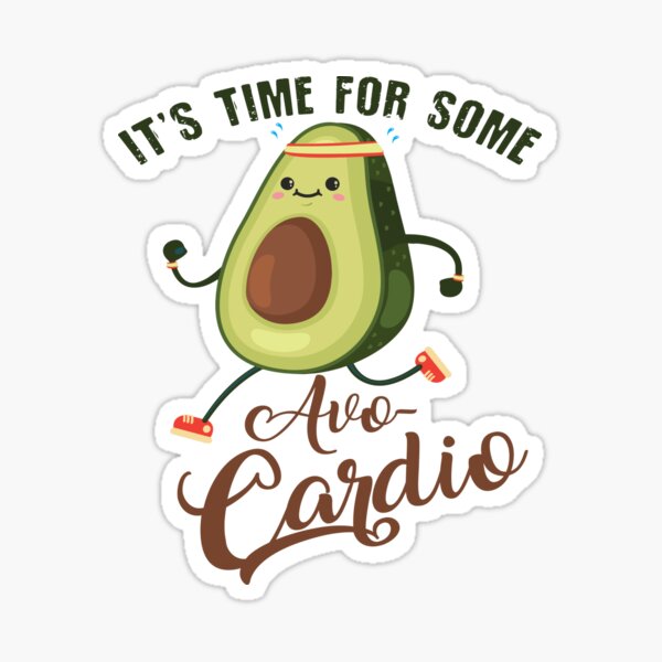"Drupe pregnant avocardio avocardos fruit Avocado" Sticker for Sale by ...