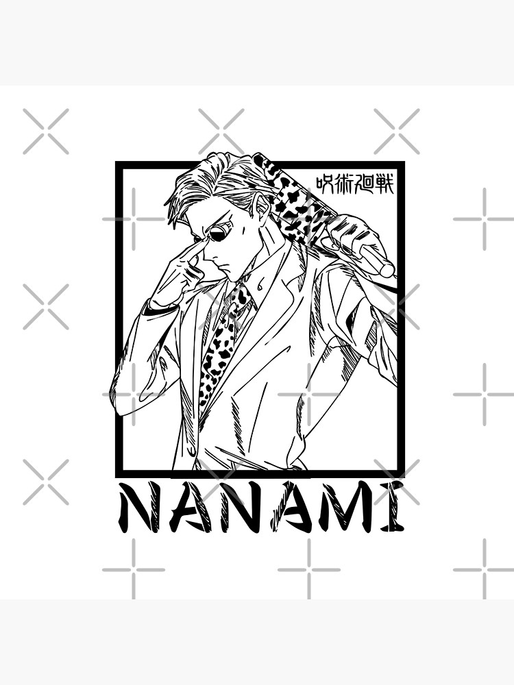 "Jujutsu Kaisen Nanami - Kento Nanami - Anime" Poster by avatarshop12 ...