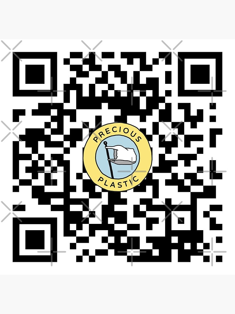 "QR CODE precious plastic website | eco warrior recycle recycling start ...