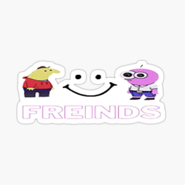 "Smiling Friends" Sticker by kdlslq-68876 | Redbubble