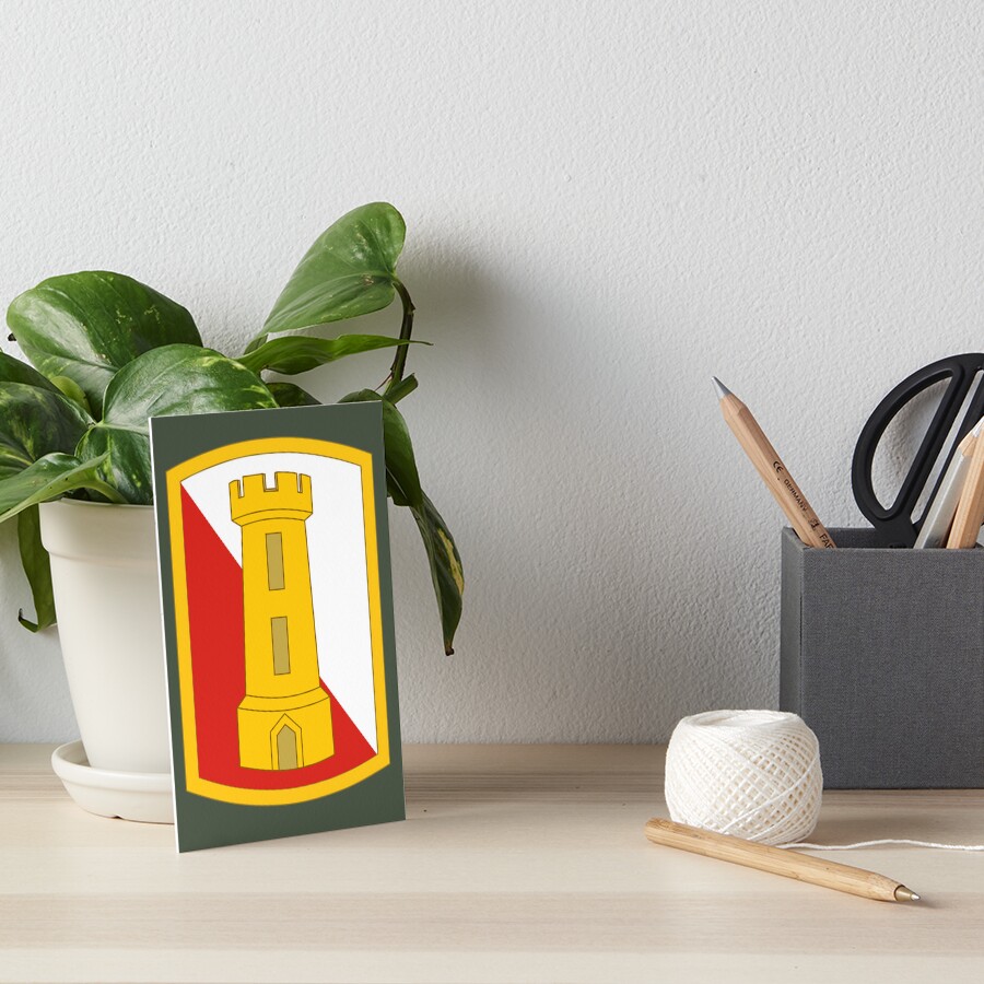 "168th Engineer Brigade (United States)" Art Board Print by ...