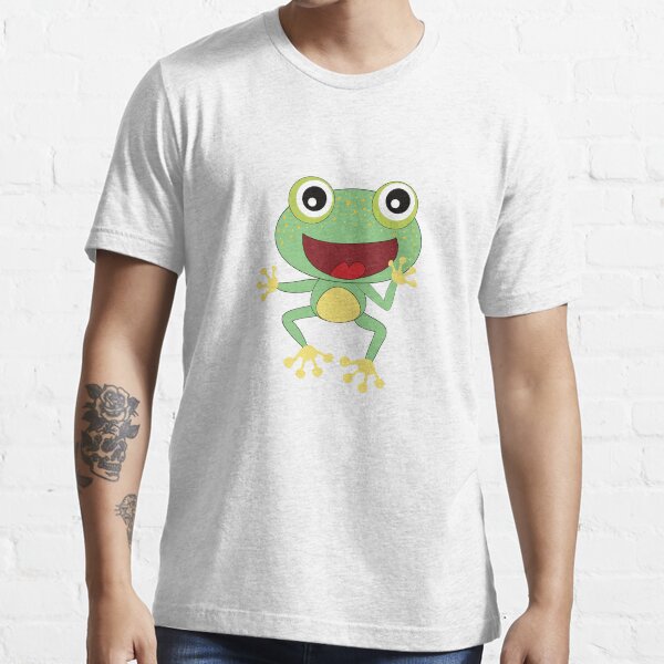 "Screaming froggy cute T-shirt and stickers" T-shirt for Sale by ...