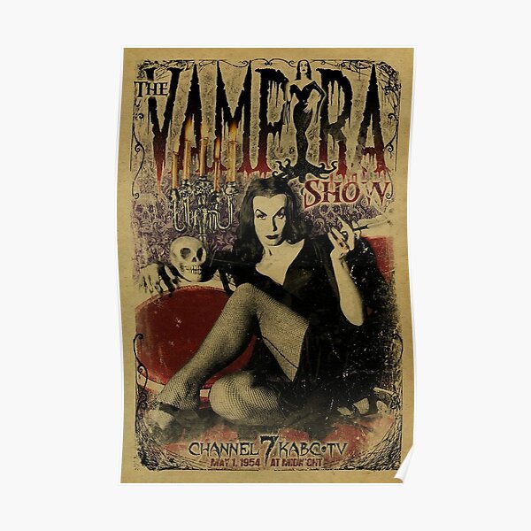 "Vampira by Clive Donner Movie Poster" Poster for Sale by EinsamerBaum ...