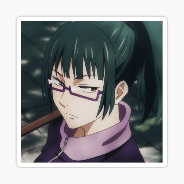 "Jujustu kaisen maki" Sticker by chrissanny | Redbubble