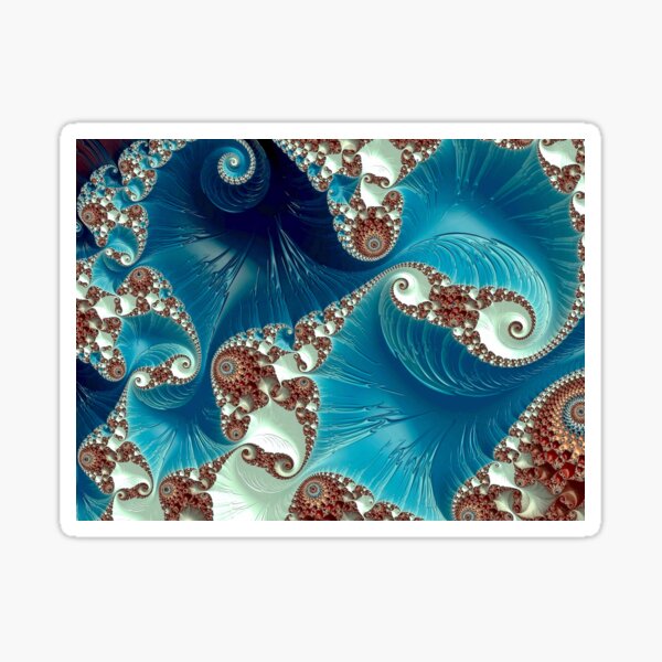 "Pacifica" Sticker for Sale by SMSFineArt | Redbubble