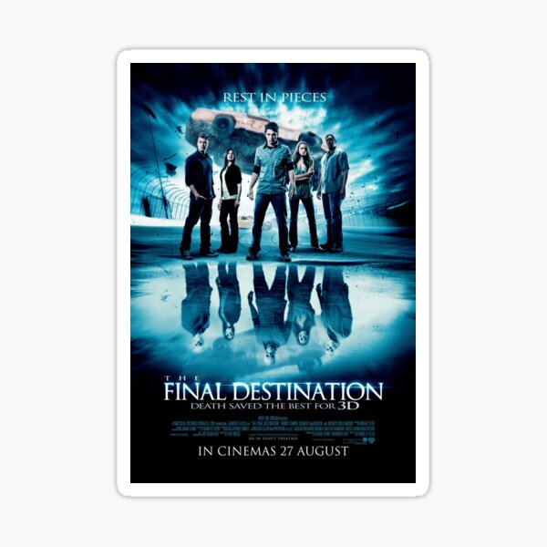 "Final Destination 4 Movie Poster" Sticker for Sale by rollthemall ...