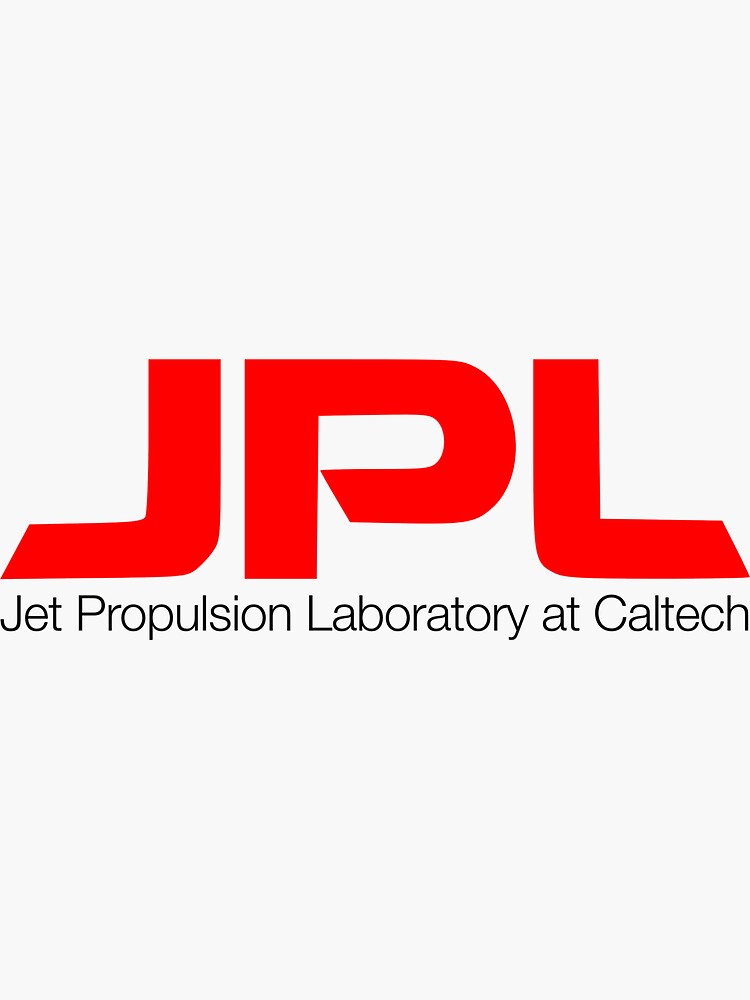 "Jet Propulsion Laboratory at Caltech Logo" Sticker by circumbinary ...