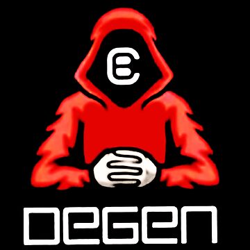 "Crypto Banter DEGEN Red Logo" Essential T-Shirt for Sale by MJermyn ...