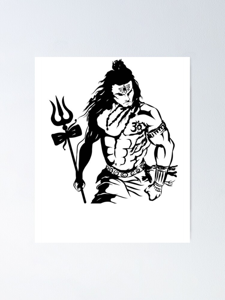"mahakal " Poster for Sale by symbolikas | Redbubble