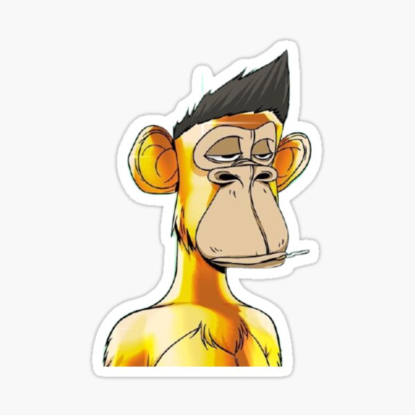 "Bored Ape Yacht Club Crypto Apes nft crypto art banana nft monkey art ...
