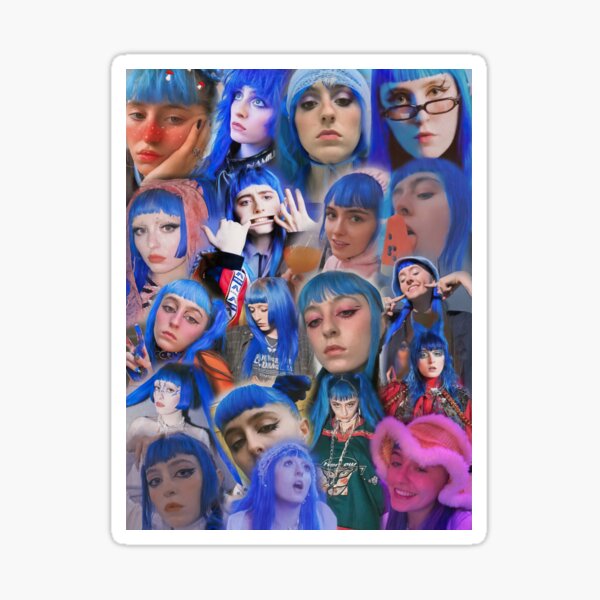 "Ashnikko" Sticker for Sale by Twiver | Redbubble