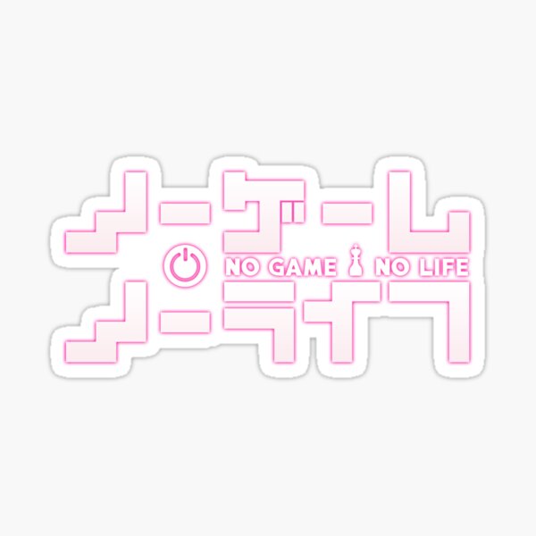 " No Game No Life " Sticker by desigbyZEE | Redbubble