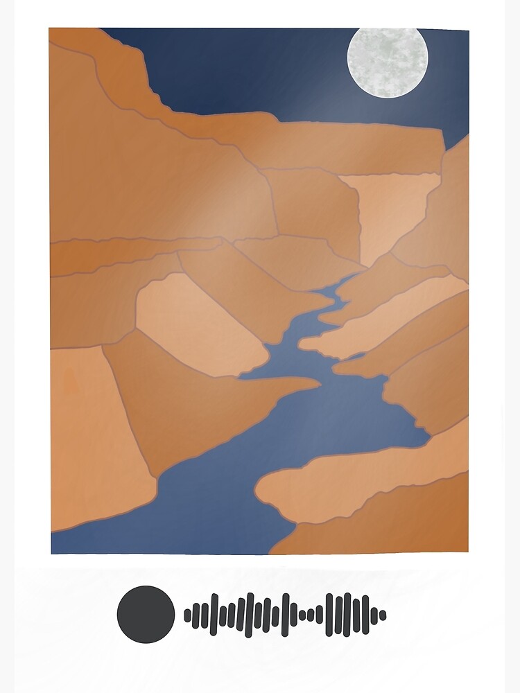 "Harry Styles Fine Line - Canyon Moon. Graphic with Spotify code ...