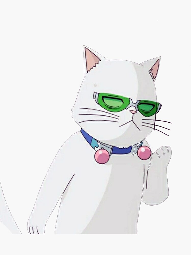 "Saiki Cat " Sticker by SADDESTONE | Redbubble