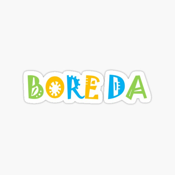 "Bore Da - Welsh - Good Morning " Sticker by FaneelaBi | Redbubble