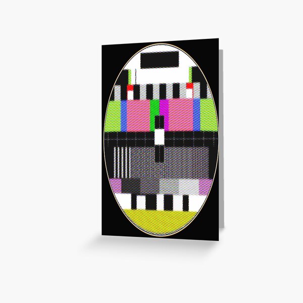 "WONDERFUL SOUVENIR OF SMILING TV SCREEN ERROR FOR THE NOSTALGIC OF THE ...