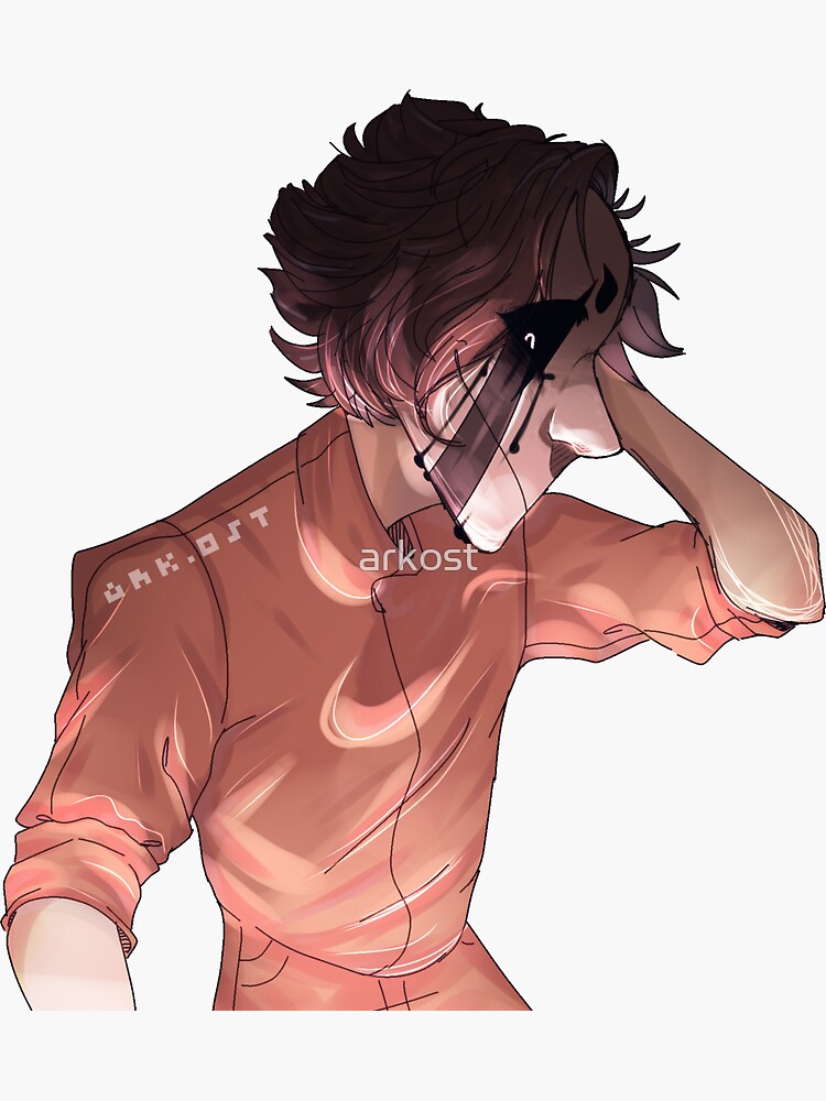 "Smiles SCP OC" Sticker for Sale by arkost | Redbubble