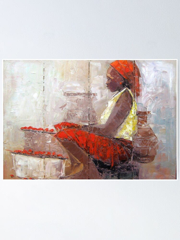 "Mammy Market" Poster by Adeodunfaart | Redbubble