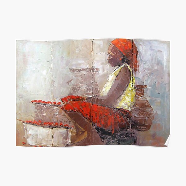 "Mammy Market" Poster by Adeodunfaart | Redbubble