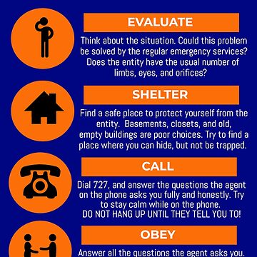 "How To Report an Anomaly (SCP Foundation)" Sticker for Sale by ...