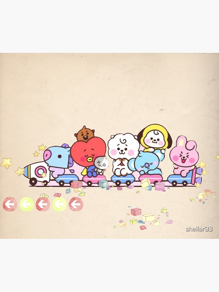 "BT21 Stickers and more.." Sticker by sheilar93 | Redbubble