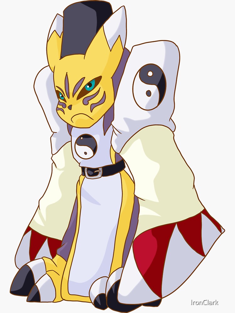 "Taomon Sticker" Sticker by IronClark | Redbubble