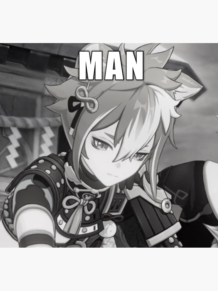 "Gorou sad Genshin" Sticker for Sale by SleepyLizard | Redbubble