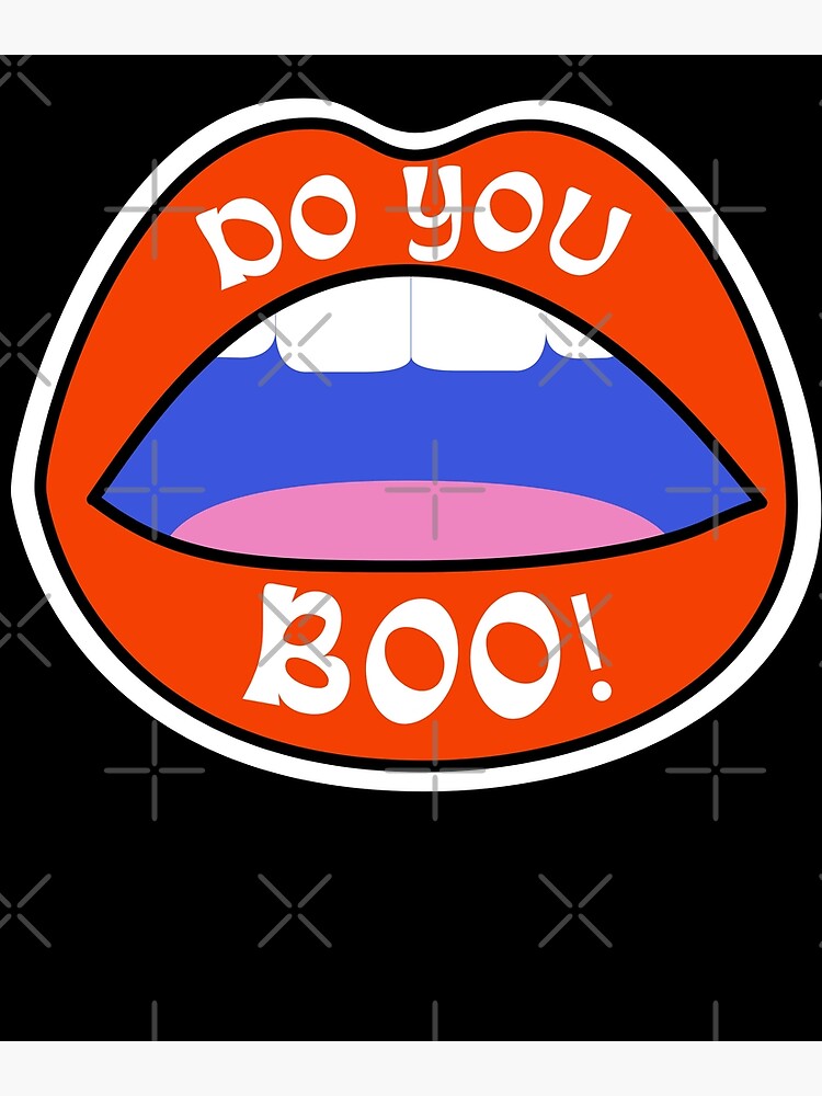 "Do you Boo ? Lips Art" Poster for Sale by sgkrishna | Redbubble