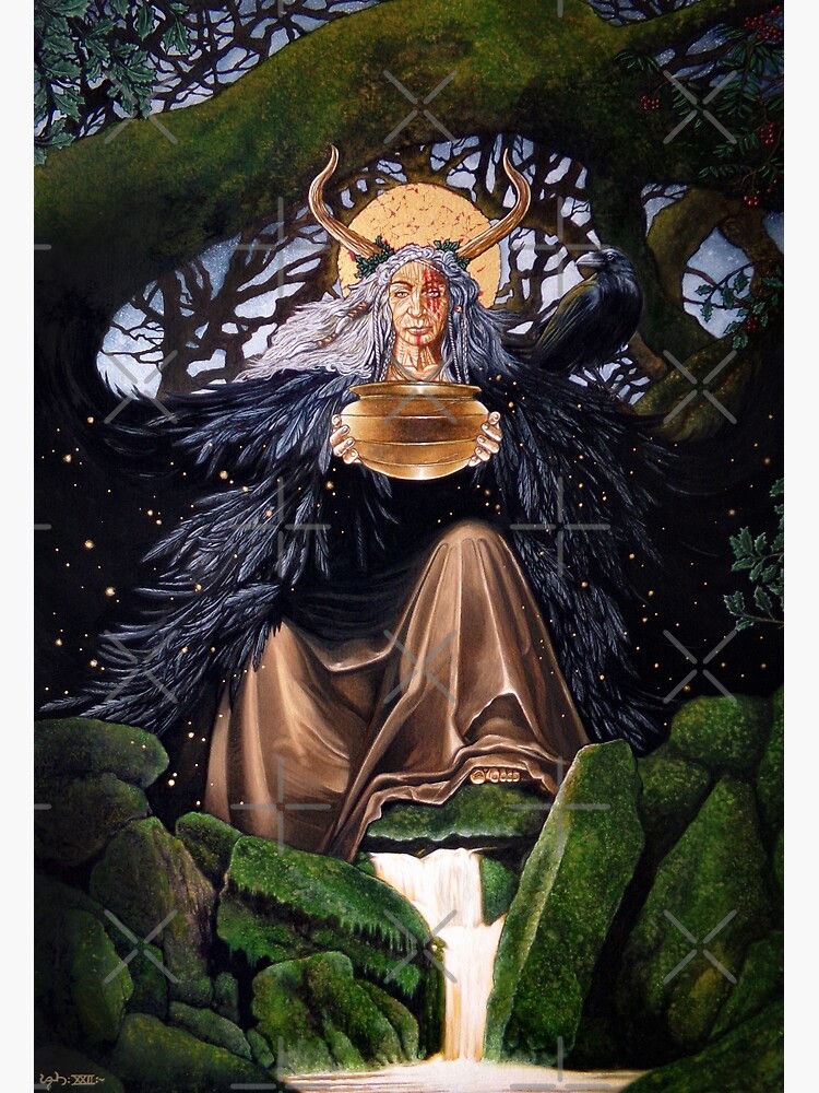 "She Who Dwells Amongst Us: Original Artwork copyright Stuart ...