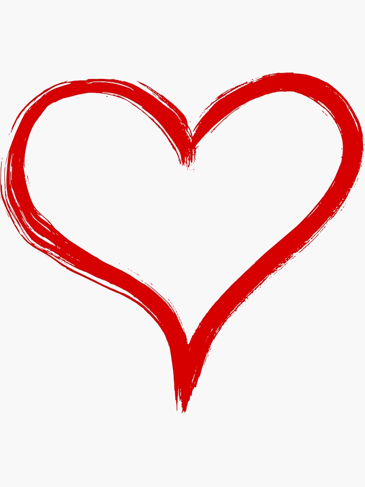 "Heart" Sticker by Brand4Speakers | Redbubble