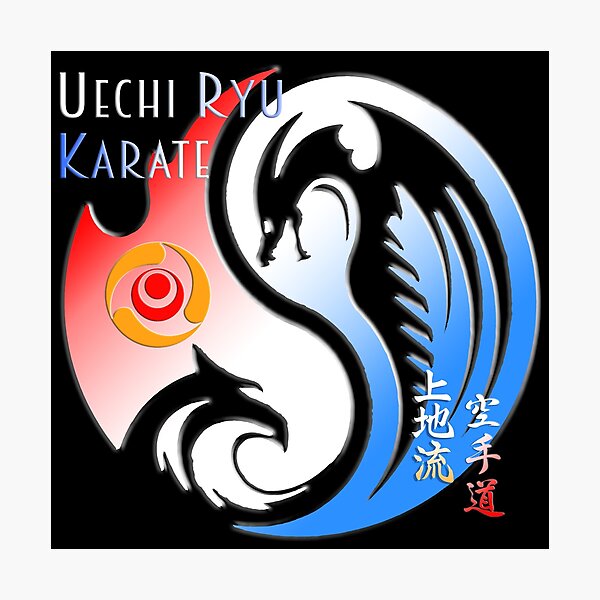 "Uechi Ryu Karate Combat Martial Arts Budo Design" Photographic Print ...