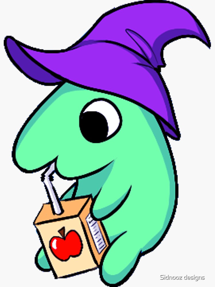 "smiling friends gleb, smiling friends cat and dog design " Sticker for ...