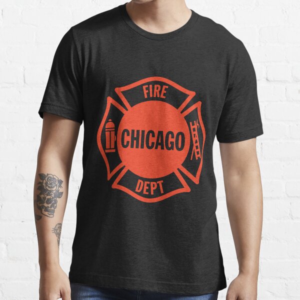 "Chicago Fire Department Sticker" T-shirt for Sale by imanifishe ...
