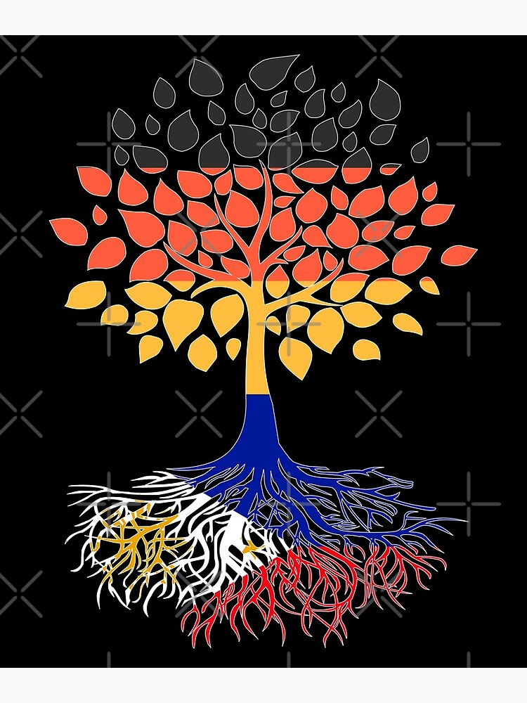 "German Filipino roots" Poster for Sale by phys | Redbubble