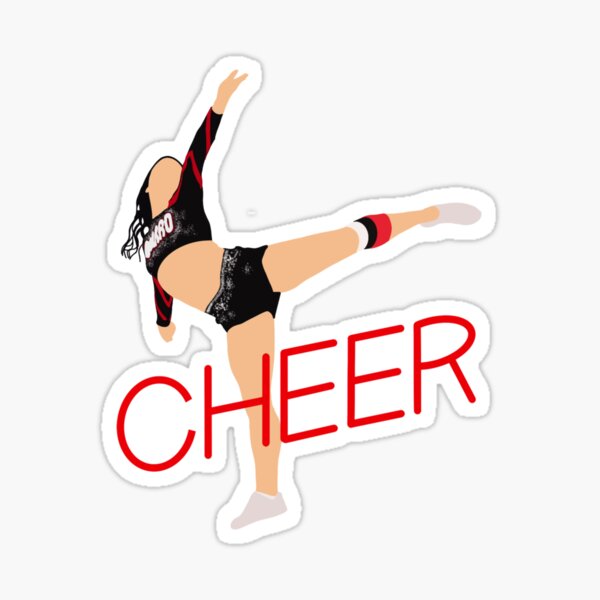 "Cheer Netflix Navarro " Sticker for Sale by hcohen2000 | Redbubble