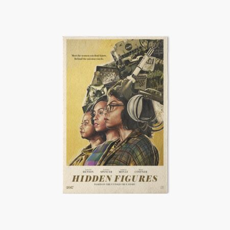 "Hidden Figures" Art Board Print for Sale by Eliselle | Redbubble