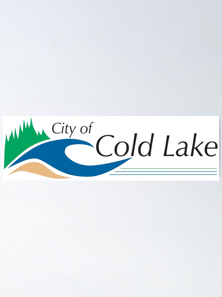"Logo of Cold Lake, Alberta" Poster by Shav | Redbubble